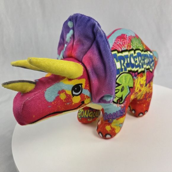 Toys | Wild Republic Plush Graffiti Dino Triceratops Stuffed Animal 14 ...
